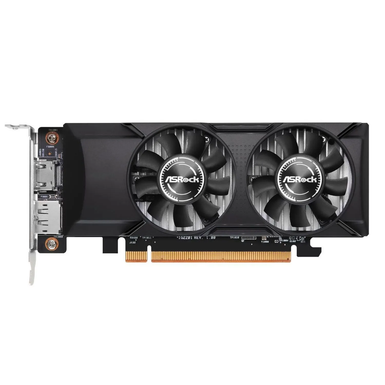 ASRock Low Profile Arc A380 6GB GDDR6 PCI Express 4.0 ITX Video Card ...