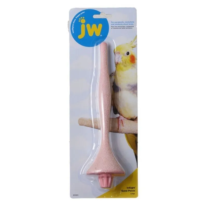JW Insight Sand Perch - Regular (9in. Long) - Birds/Perches Plastic & Other