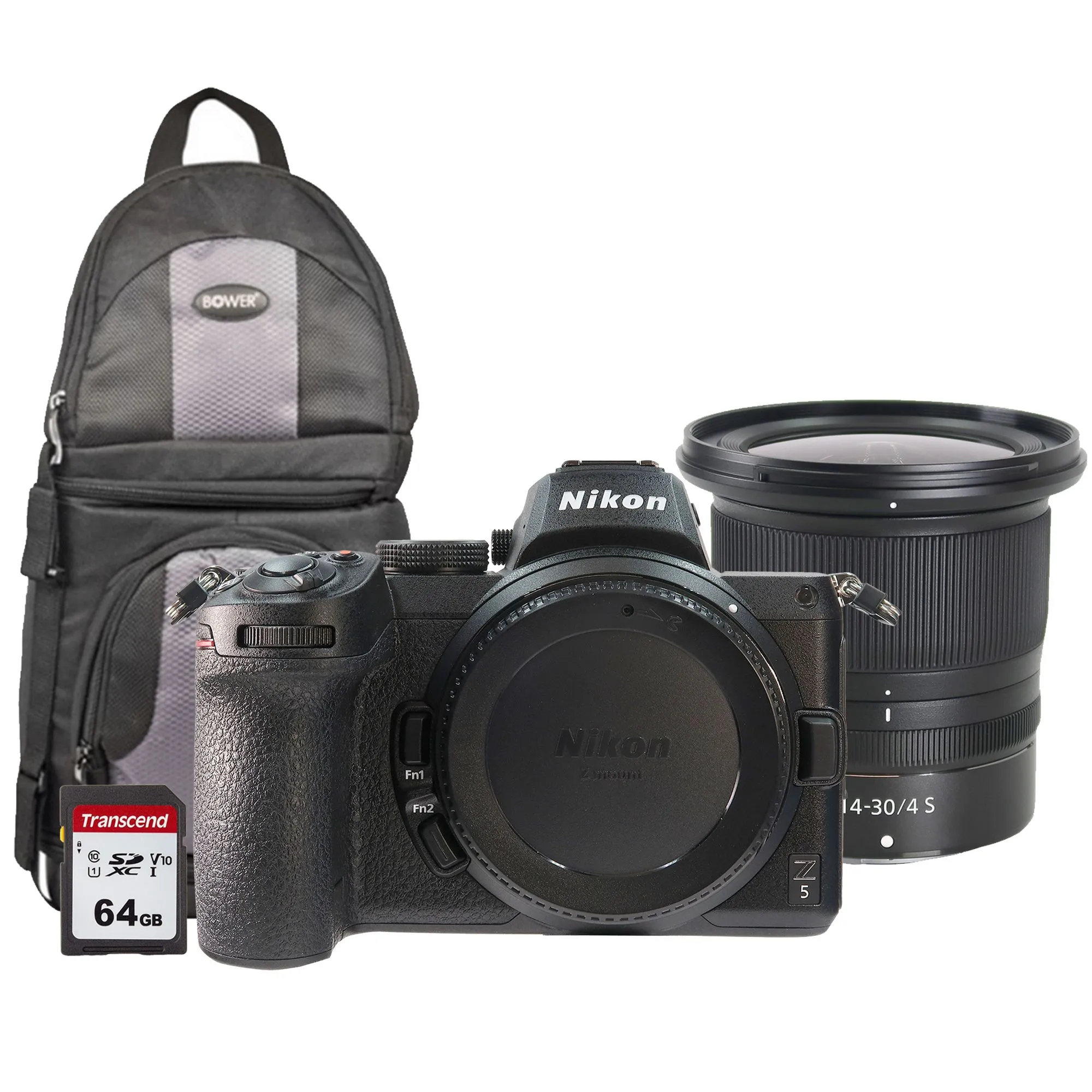 Nikon Z 5 Mirrorless Digital Camera (Body Only) + Nikon NIKKOR Z 14 ...