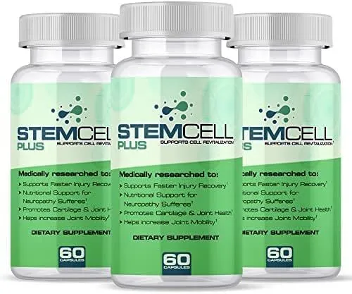 Stem Cell Plus - Help with Inflammation and Joint Pain- 100% Natural ...