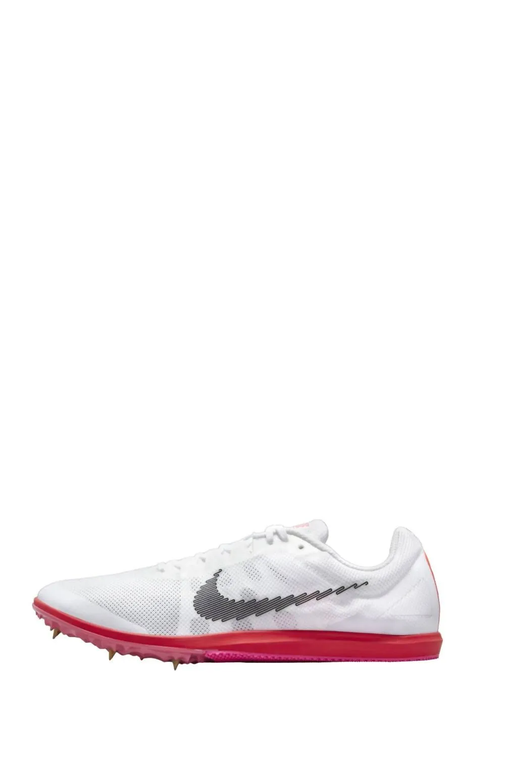 Nike Men's Zoom Rival D-10 Atletic Shoes - D/medium Width In White/black