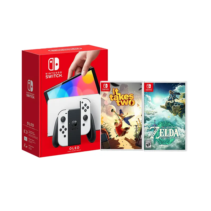 Nintendo Switch OLED version console Japanese version + Zelda 2+ two ...