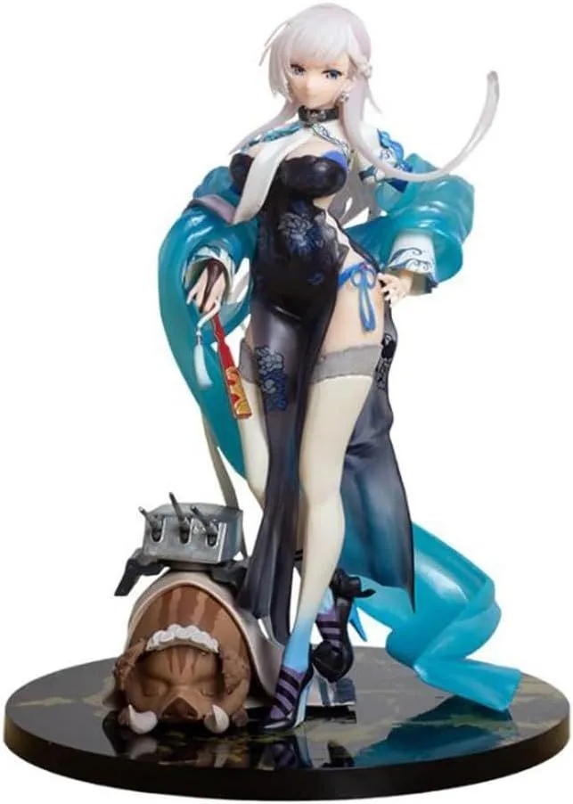 SHENGANG Azur Lane Action Figures, 26Cm HMS Belfast Anime Toy Statue ...