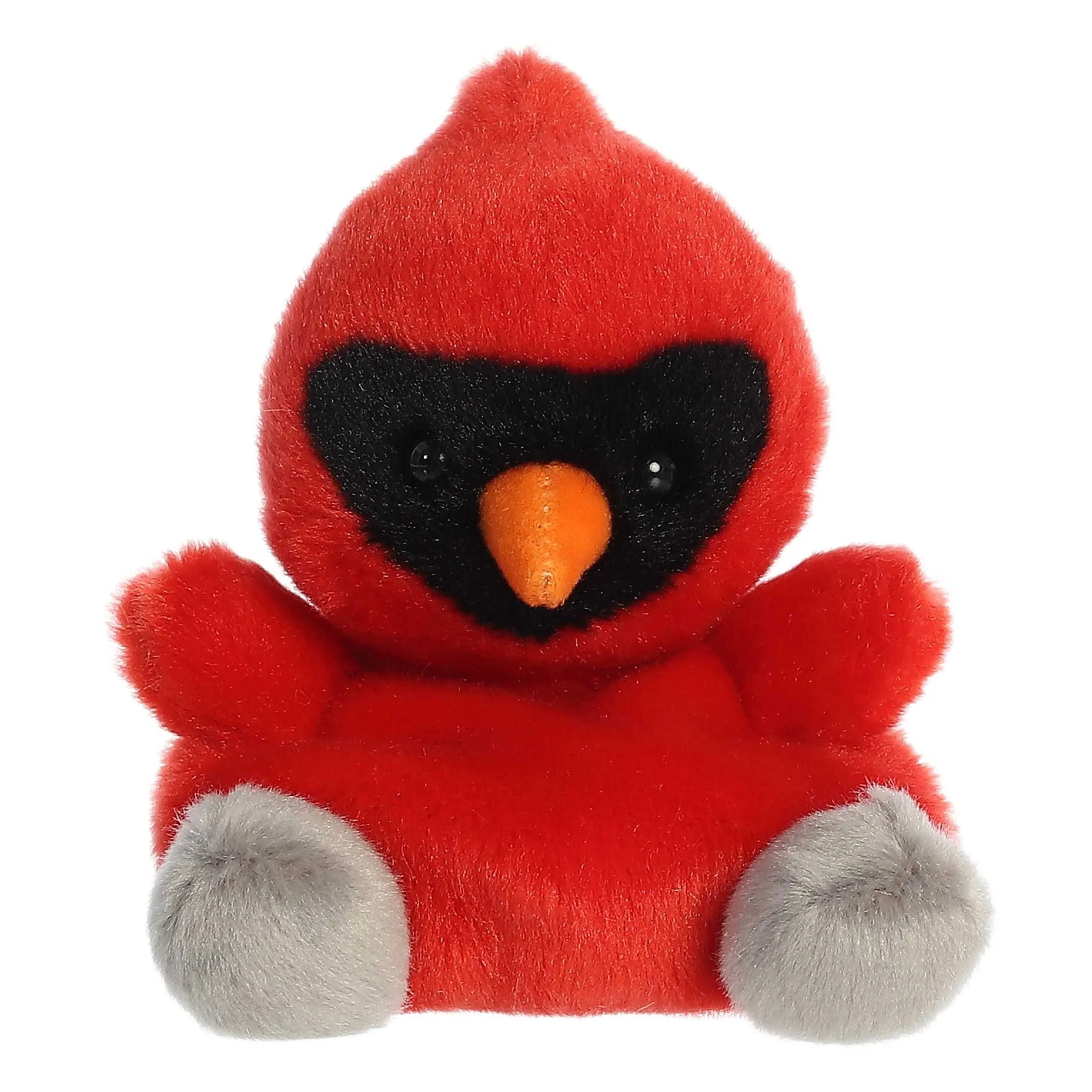 Aurora® Festive Palm Pals™ 13cm Louis Cardinal Red Stuffed Animal