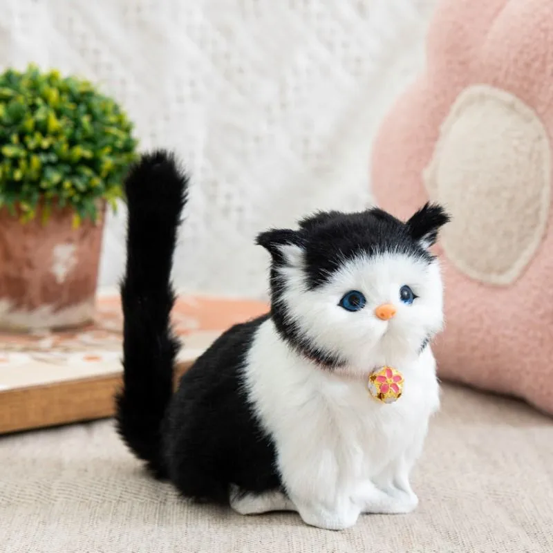 Interactive Companion Pets - Realistic & Lifelike-Realistic Furry Cat ...