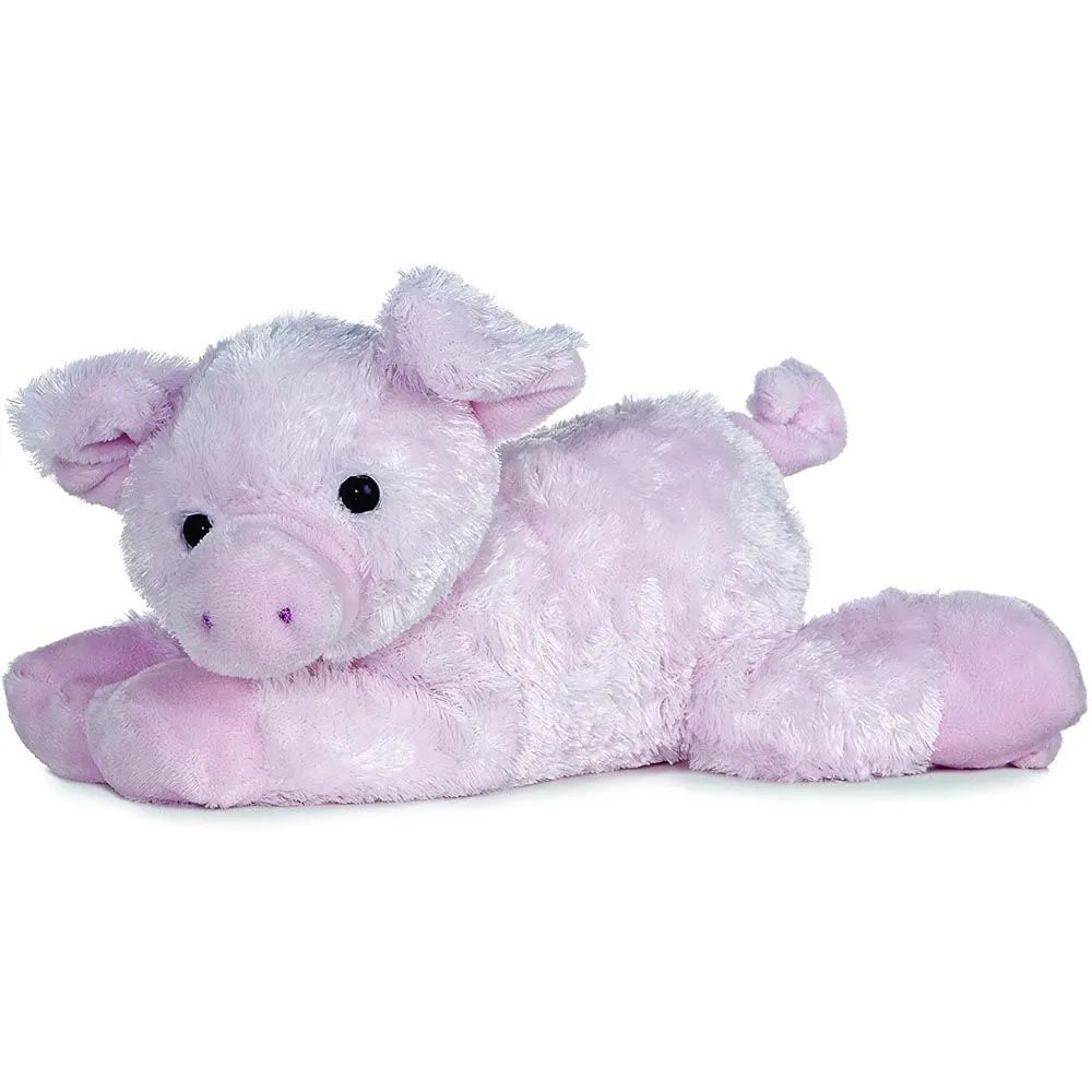Aurora Plush 12" Piggolo Flopsie Stuffed Pig - 06648