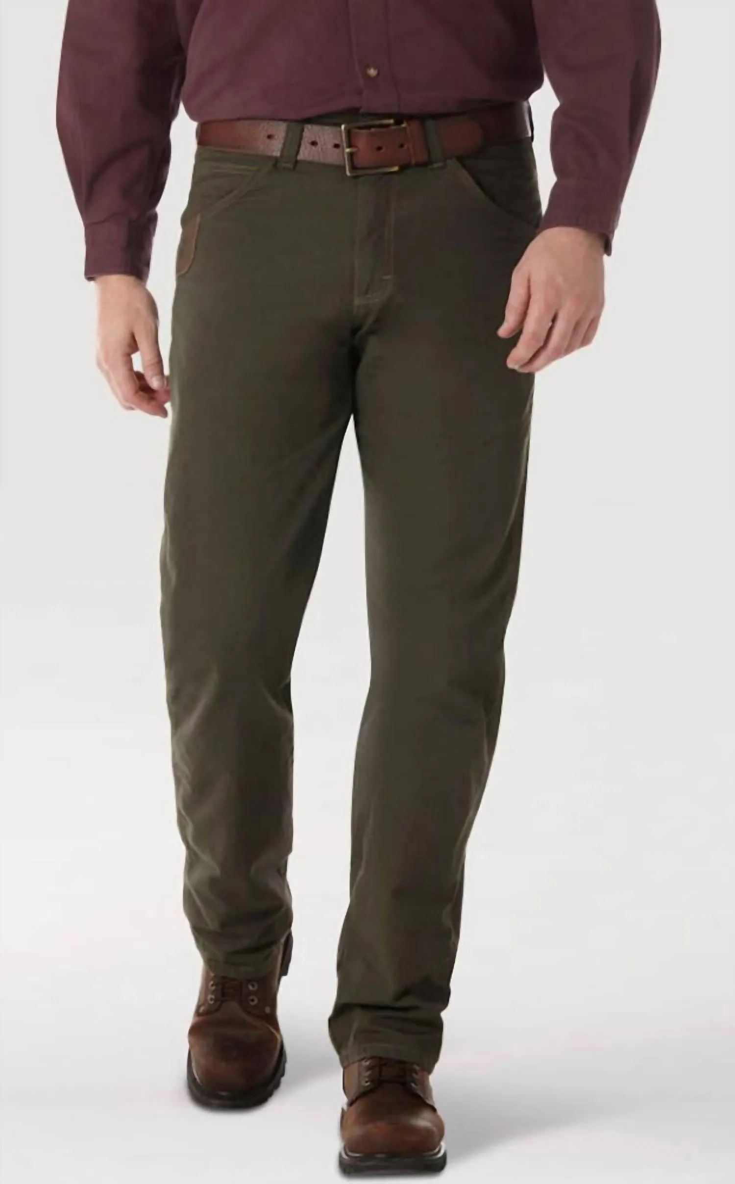 Wrangler Men's Riggs Relaxed Technician Pant In Loden