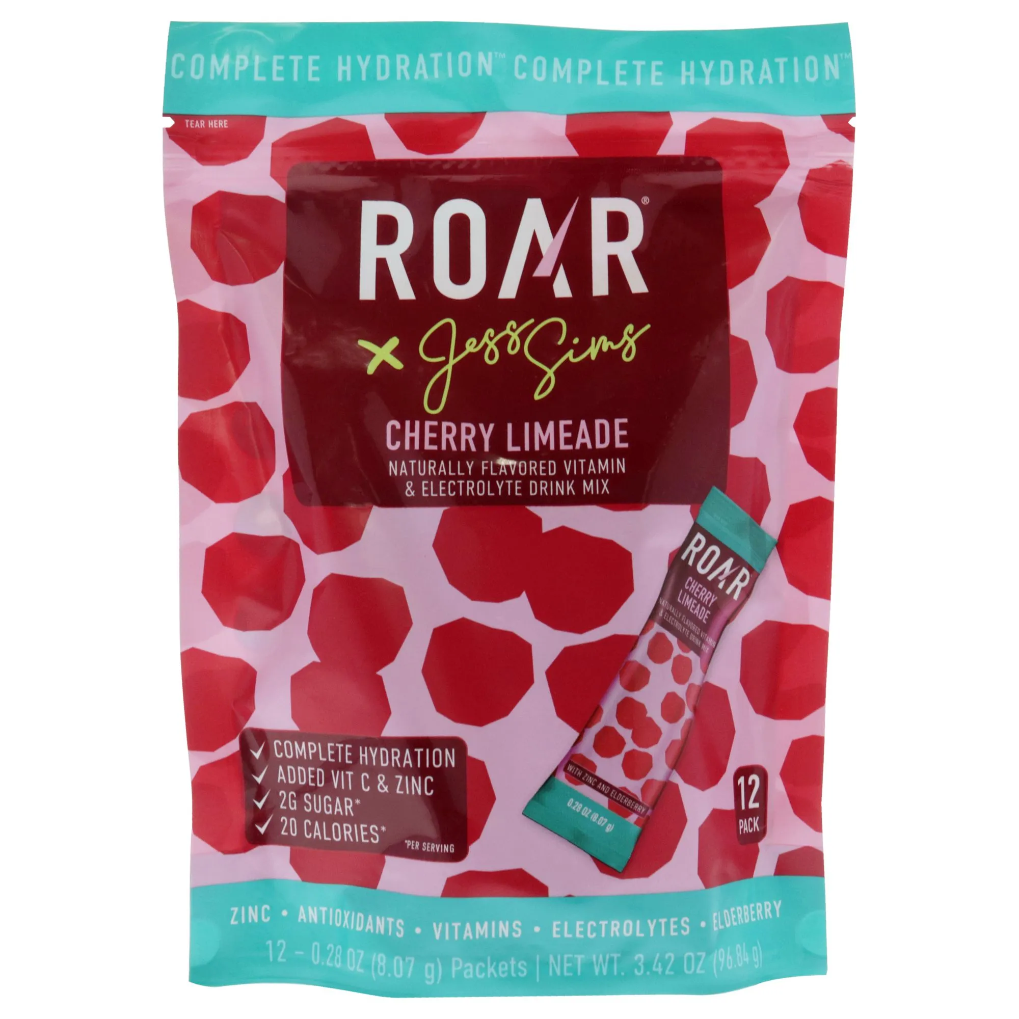 ROAR Complete Hydration Powder Plus - Hydration Packets with Zinc and ...