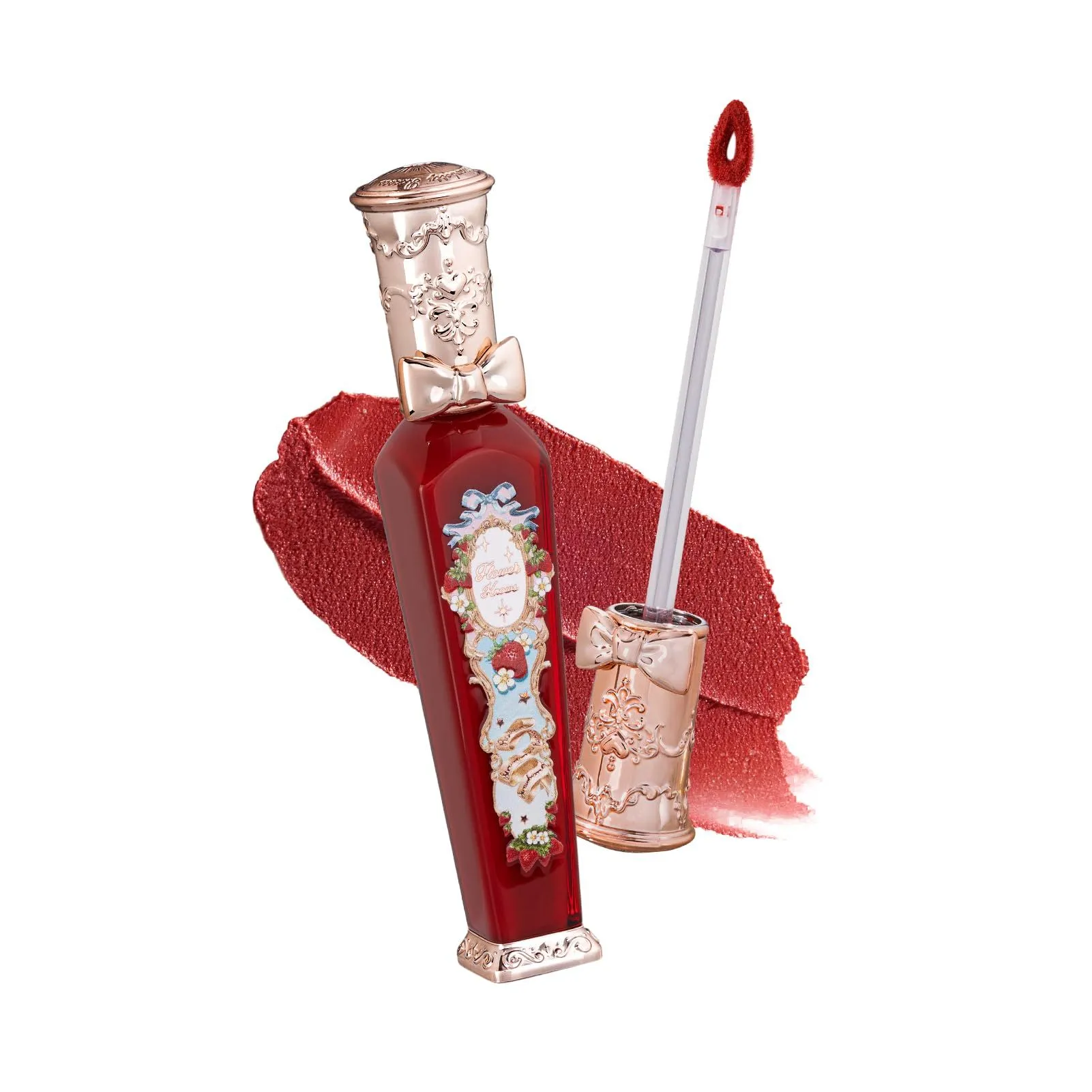 Flower Knows Strawberry Rococo Cloud Lip Cream Matte Liquid Lipstick ...