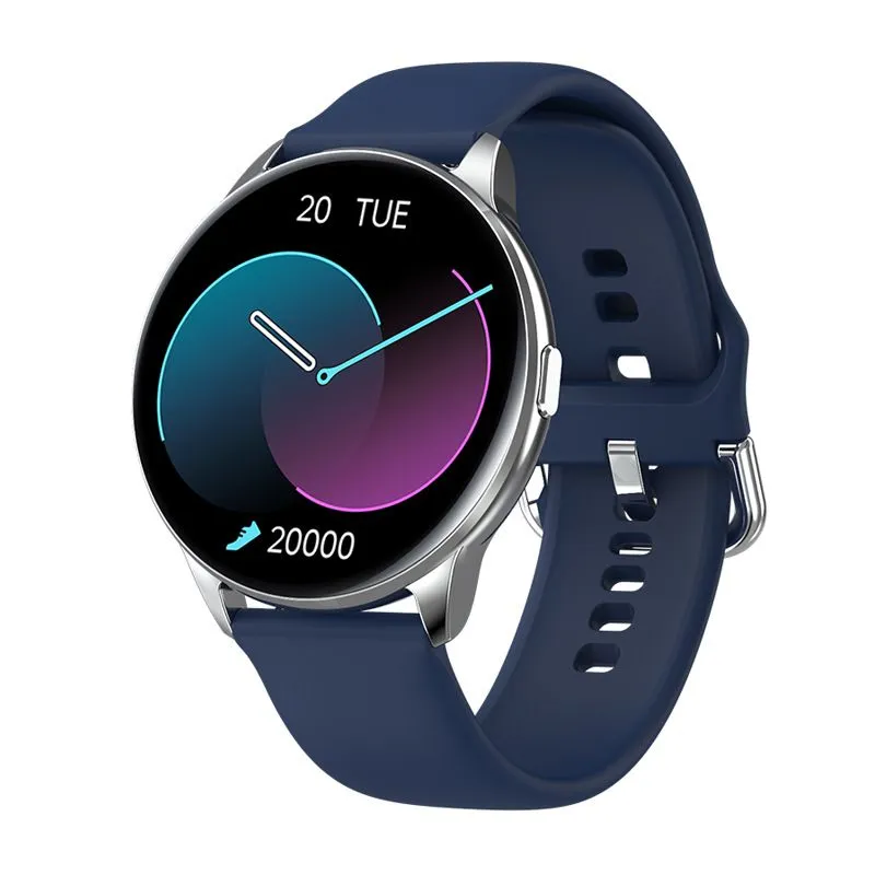 Smartwatch for Men Android Fitness Watch，Y90，46mm-Blue