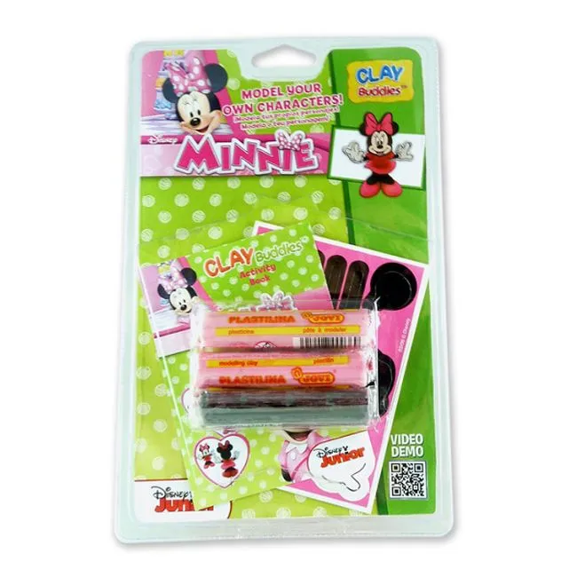 Minnie Mouse Clay Blister Pack Buddies