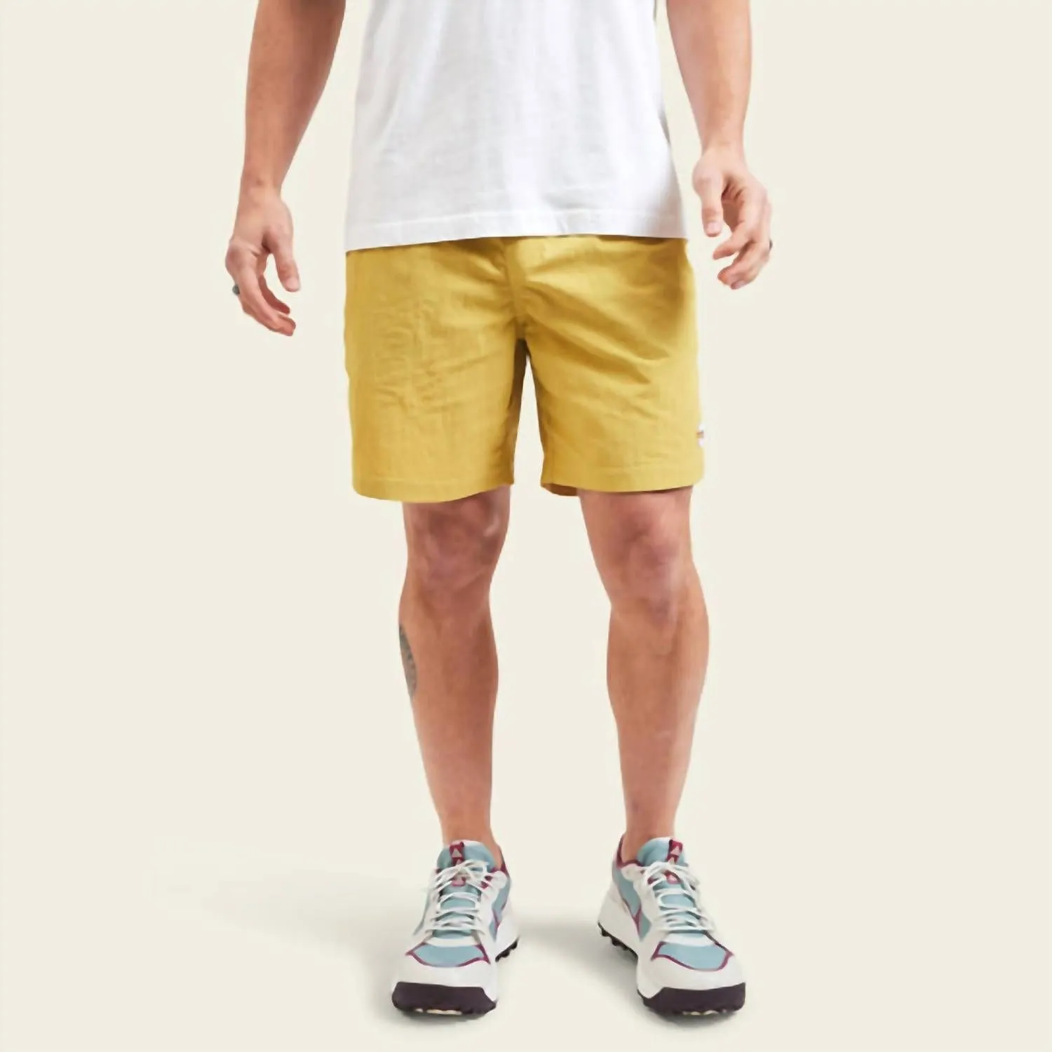 Howler Brothers Salado Hybrid Shorts In Old Gold