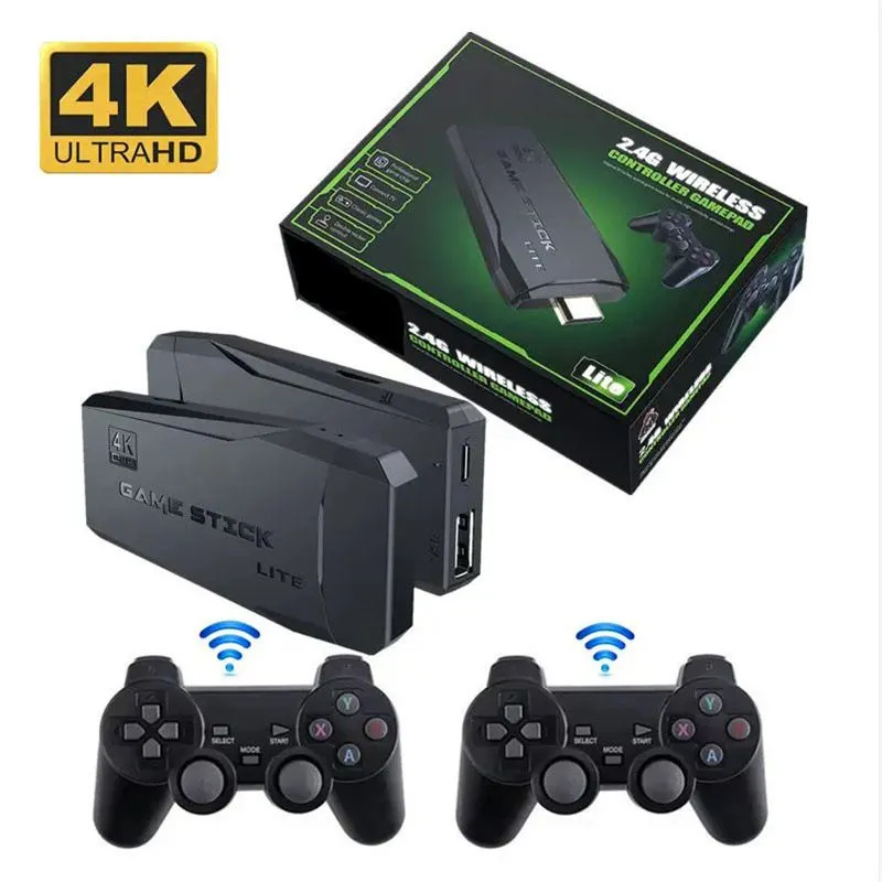 M8 Home Console lite Wireless 2.4G HDMI Mini console U Bao HD arcade ...