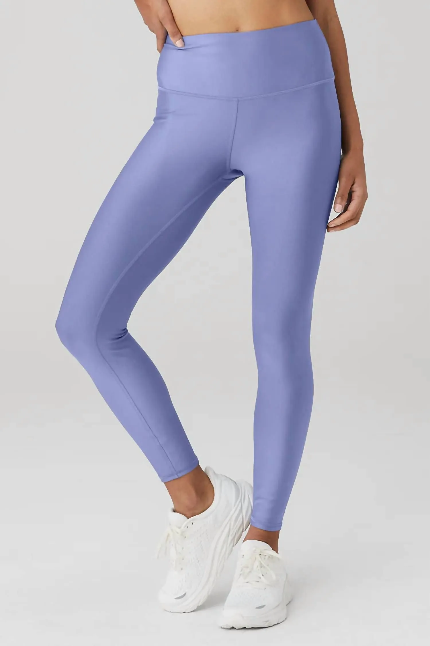 Alo Yoga Airlift Micro Performance 7/8 Leggings In Infinity Blue