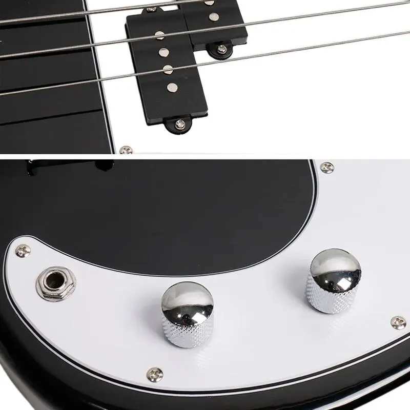 Minsine FD Bass/sunset Color Classic Four-String Electric Bass for ...
