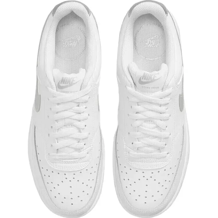 NIKE COURT VISION LOW Women's Classic Versatile Sneakers, Casual Shoes ...